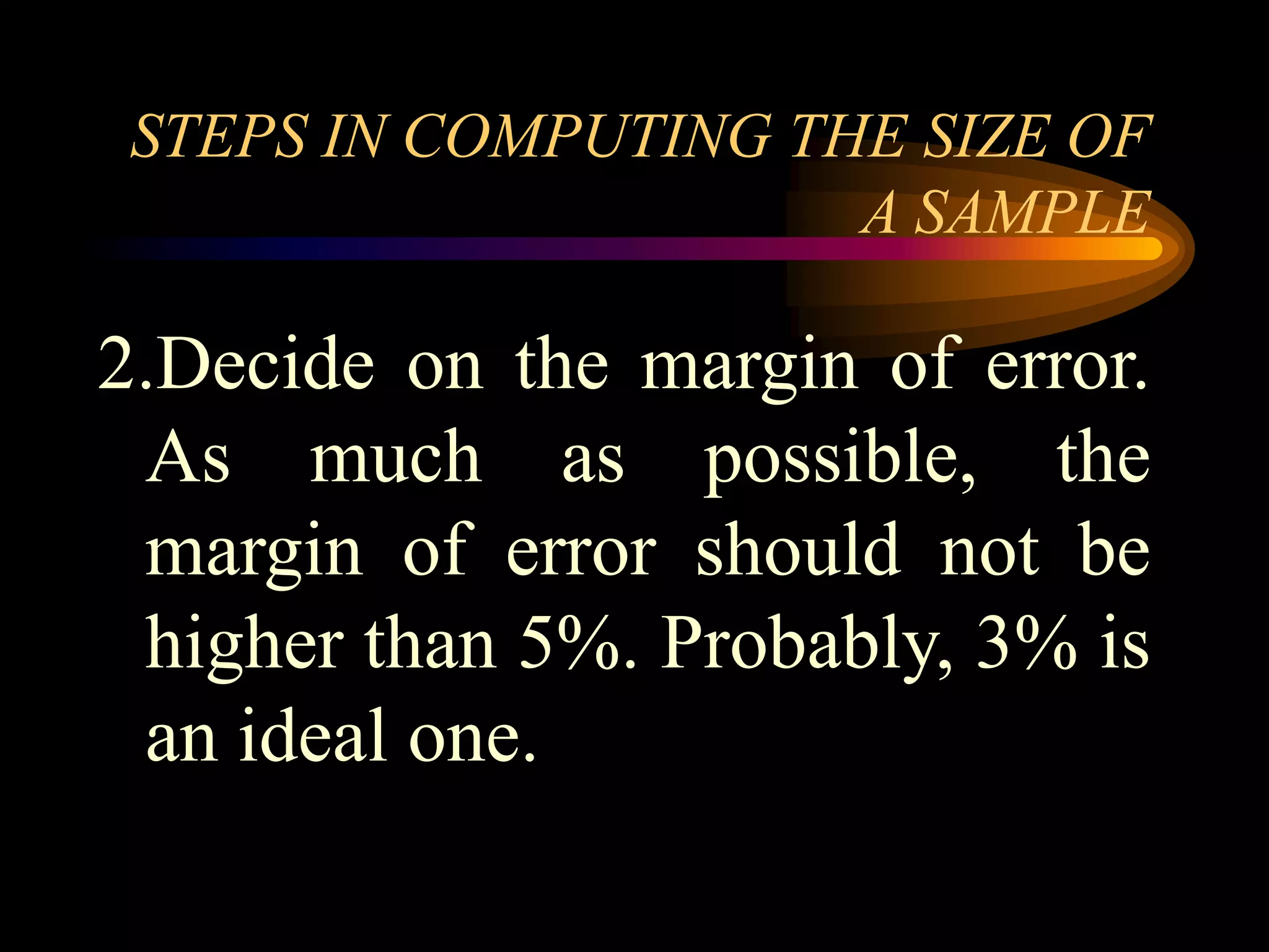 Sampling exercise | PPT