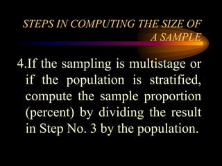 Sampling exercise | PPT