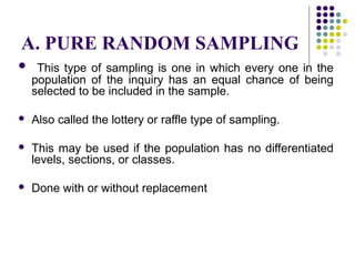 sampling design by Ali Hussnain | PPT | Chemistry | Science