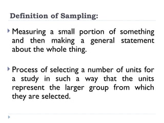 Sampling methods | PPT