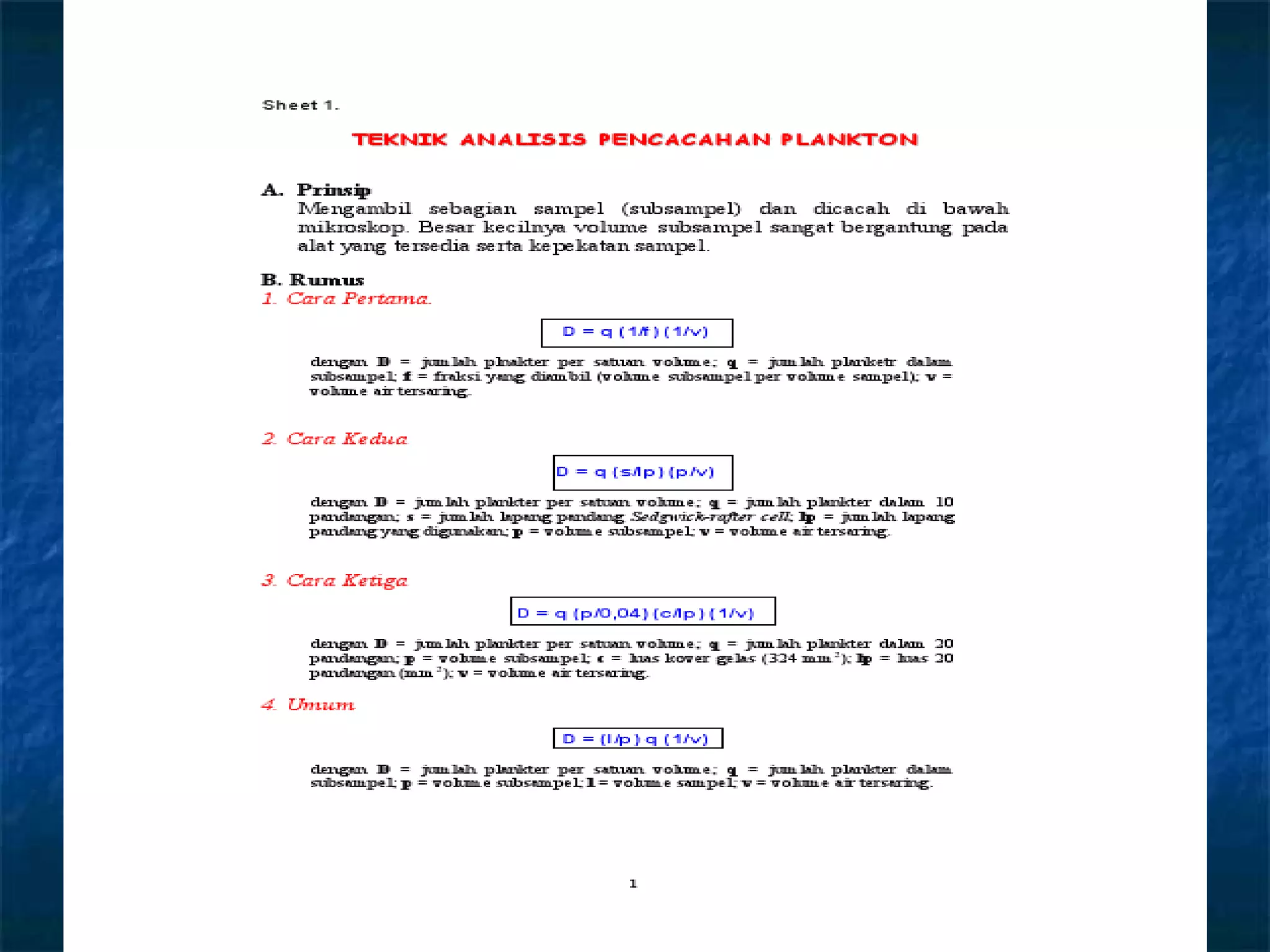 Sampling plankton | PPT