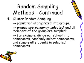 Sampling techniques | PPT