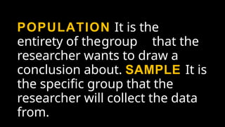Quantitative Research Sampling Techniques | PPTX