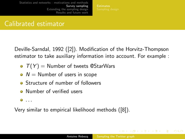 Sampling methods for graphs | PPT