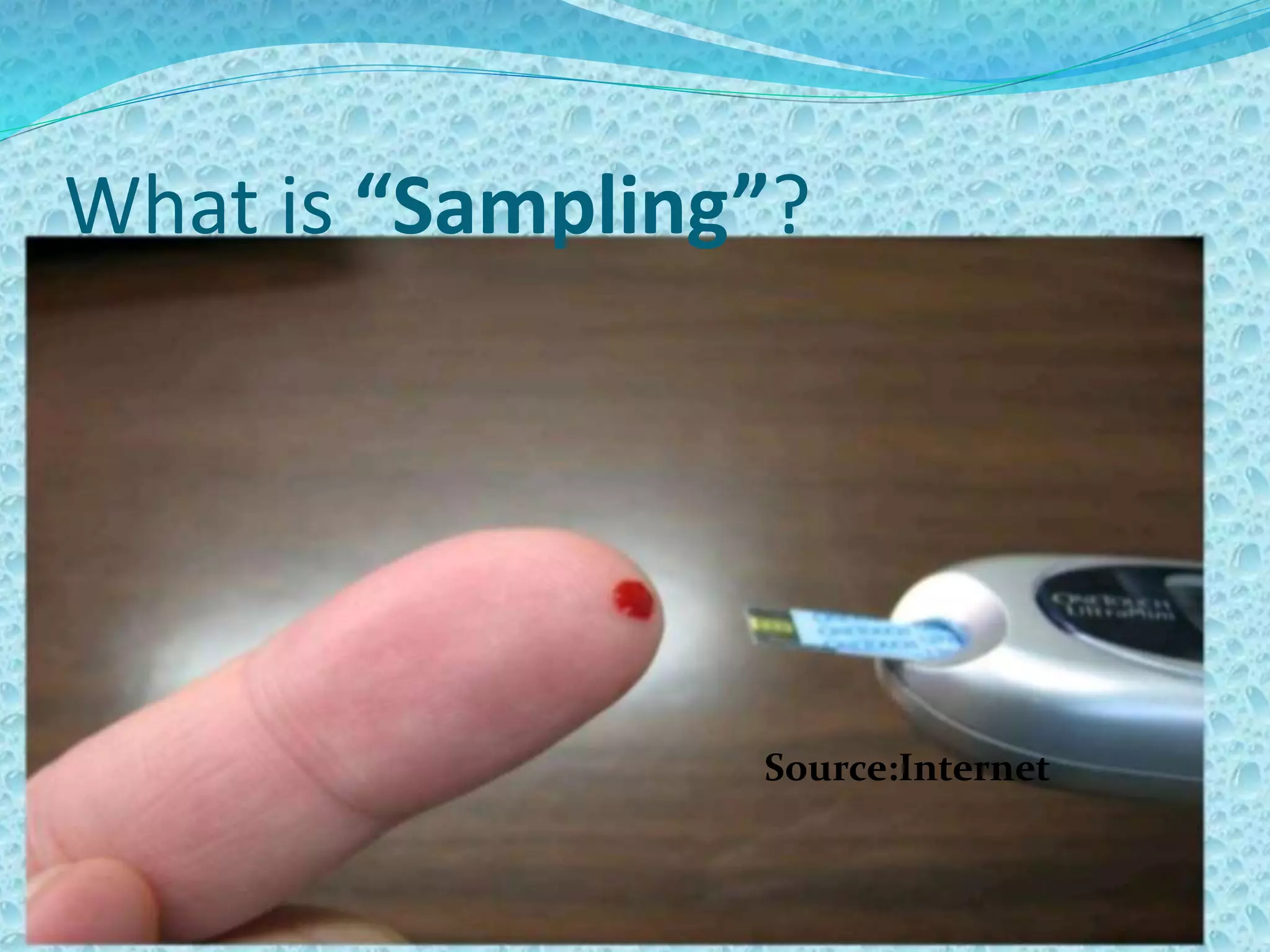 Sampling (Types and Meaning) | PPTX | Science