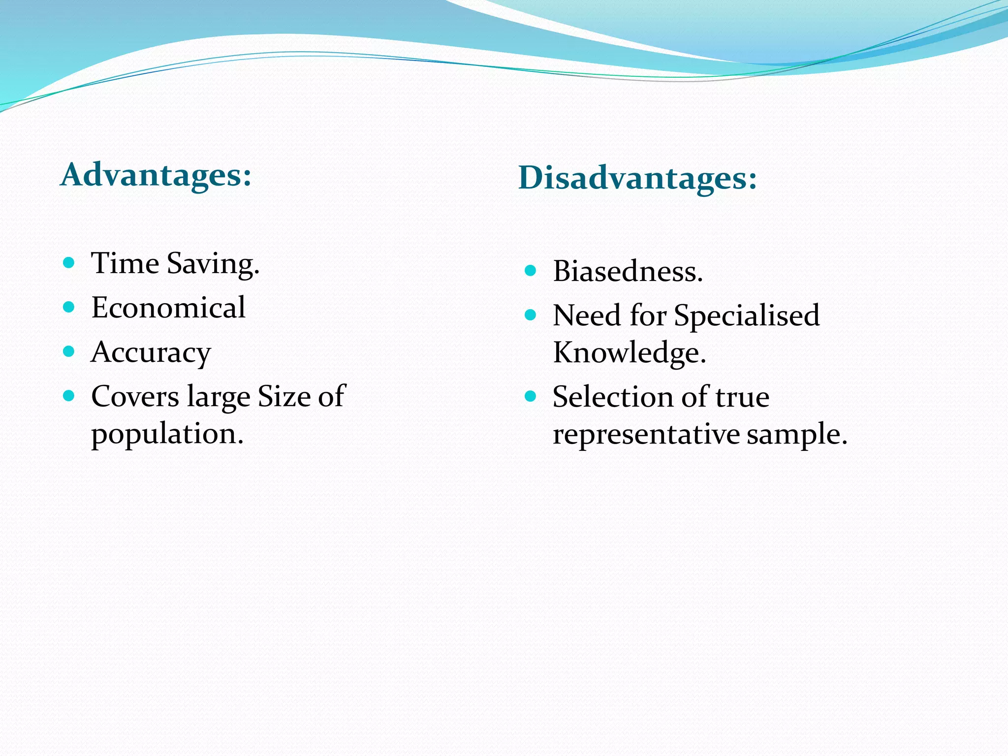 Sampling (Types and Meaning) | PPTX | Science