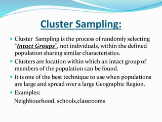 Sampling (Types and Meaning) | PPT