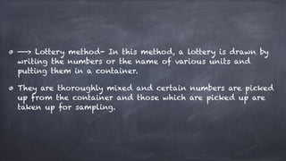 YouTube- full lecture- sampling Technique- Notes | PDF