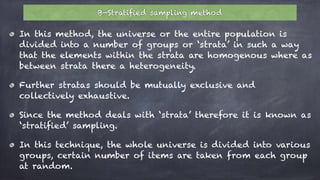 YouTube- full lecture- sampling Technique- Notes | PDF