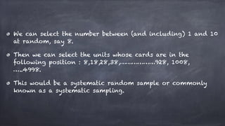 YouTube- full lecture- sampling Technique- Notes | PDF