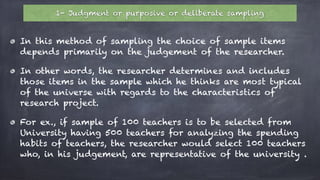 YouTube- full lecture- sampling Technique- Notes | PDF