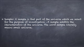 YouTube- full lecture- sampling Technique- Notes | PDF