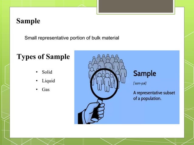 Basics of sample and sampling chemistry .pptx