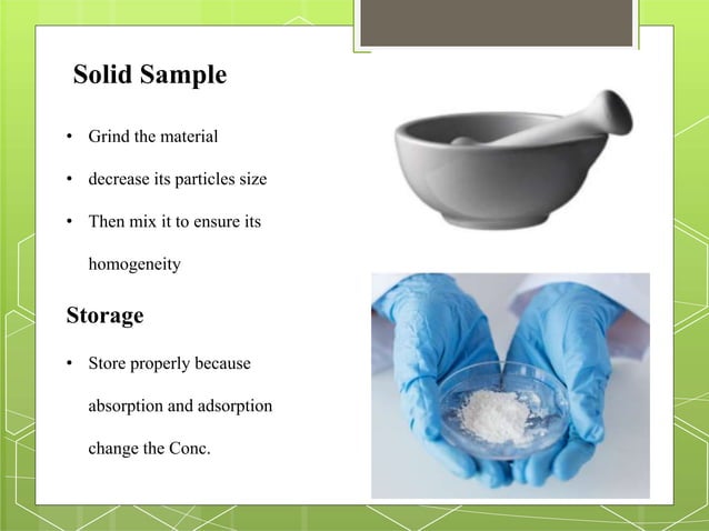 Basics of sample and sampling chemistry .pptx