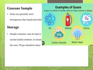 Basics of sample and sampling chemistry .pptx
