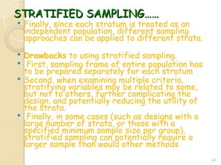 Sampling Methods, Types of Sampling Methods | PPT