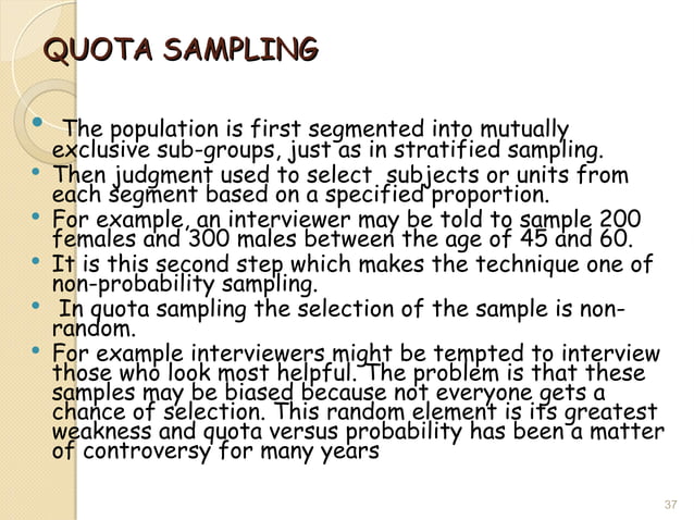 Sampling Methods, Types of Sampling Methods | PPT