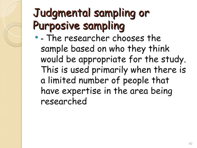 Sampling Methods, Types of Sampling Methods | PPT