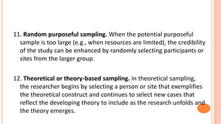Sampling and Data Collection | PPTX