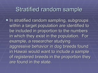 Sampling and instrumentation | PPT