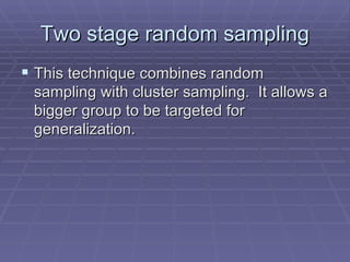Sampling and instrumentation | PPT