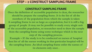 sampling and its process. pptx | PPTX