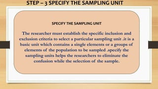 sampling and its process. pptx | PPTX