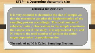 sampling and its process. pptx | PPTX