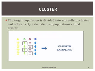 Sampling and its type | PPTX