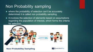 Sampling and its types | PPTX | Science