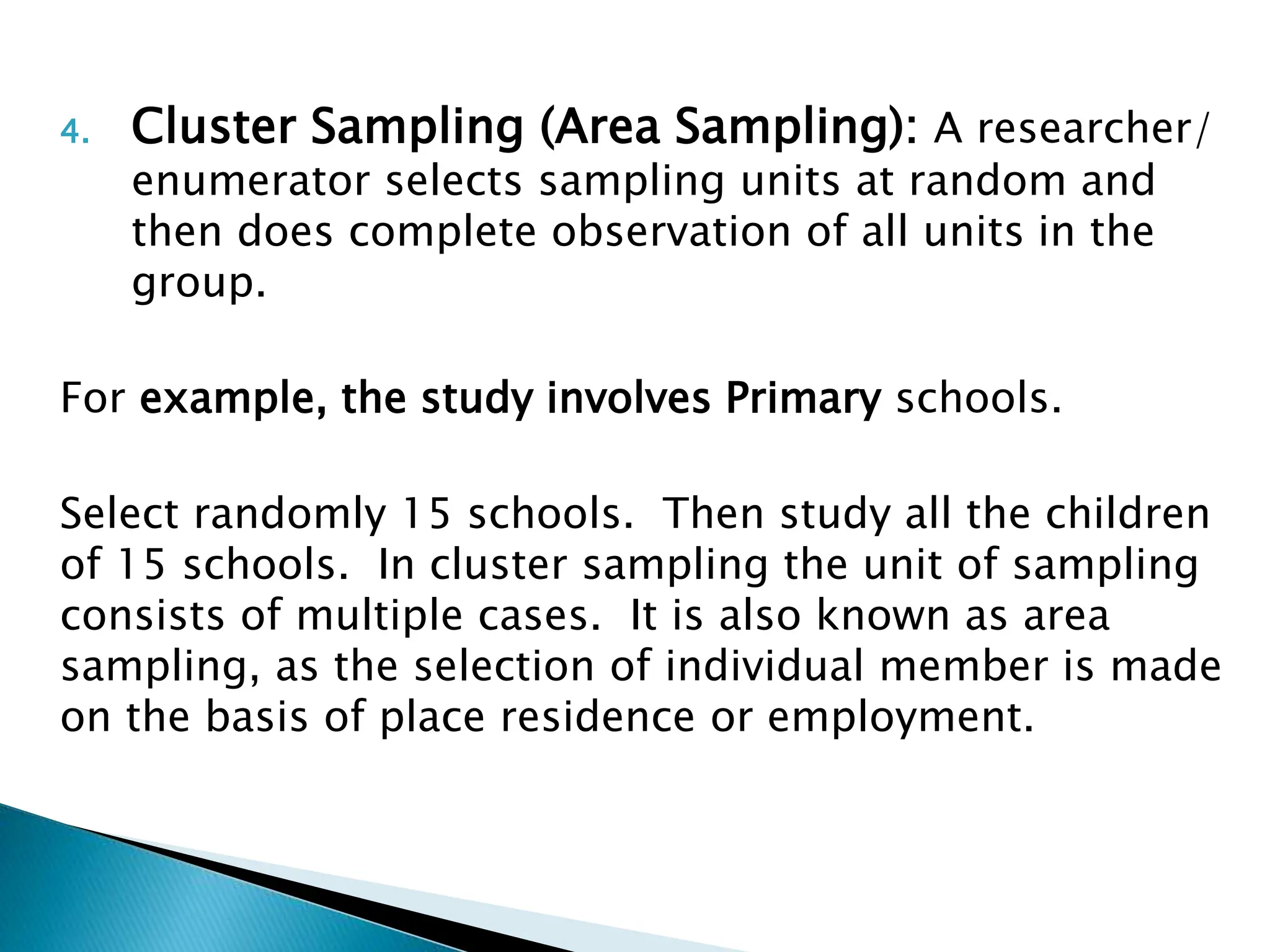 Sampling and its types of Biostatistics. | PPT