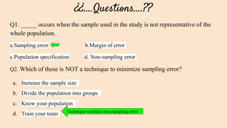 Sampling and Non-sampling Error.pptx