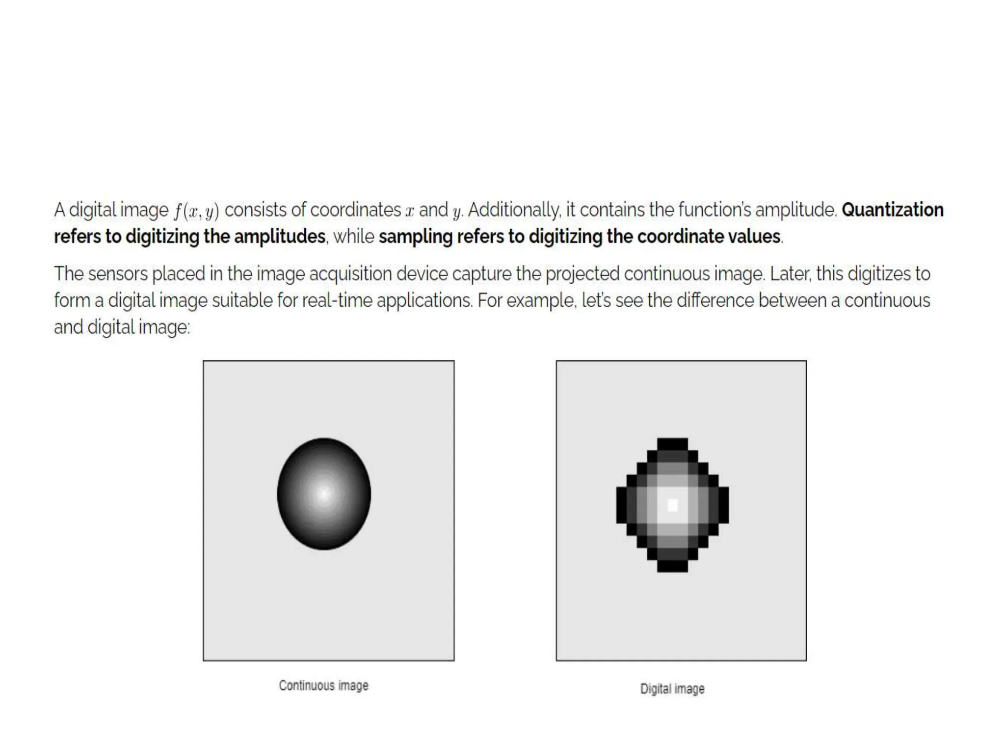 sampling and Quantization in digitization | PPT