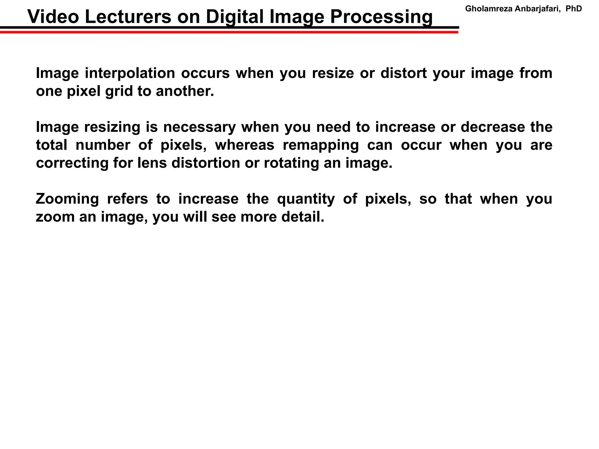 sampling and quantization notes in image process.ppt