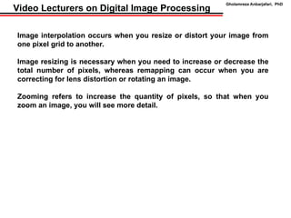 sampling and quantization notes in image process.ppt