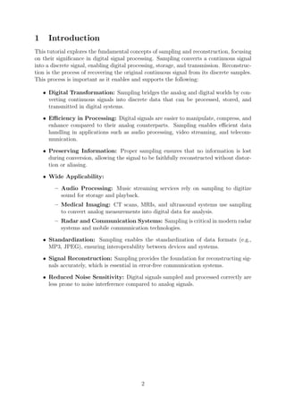 Sampling and Reconstruction DSP Material.pdf