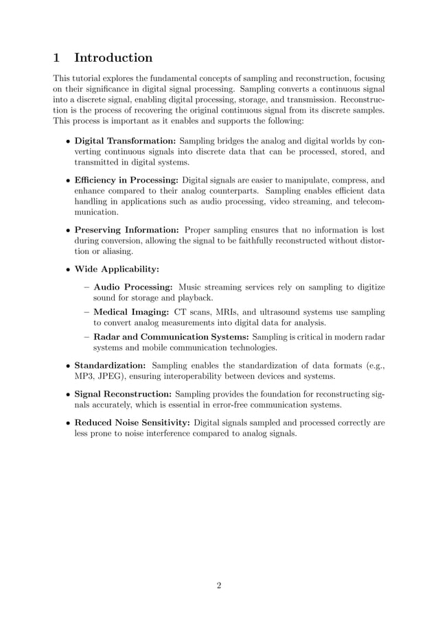 Sampling and Reconstruction DSP Material.pdf