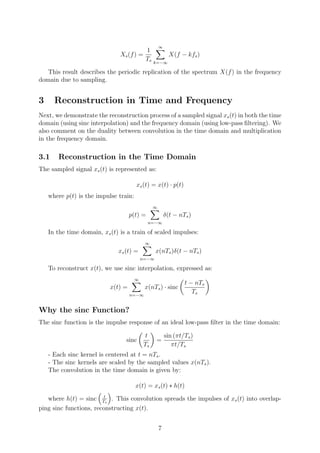 Sampling and Reconstruction DSP Material.pdf