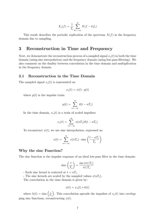 Sampling and Reconstruction DSP Material.pdf