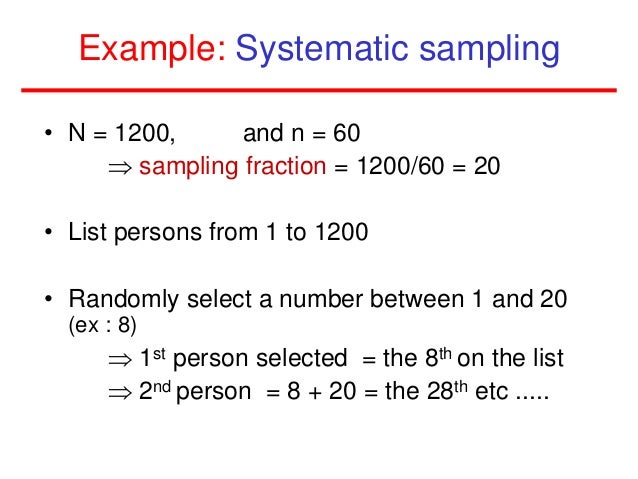 Sampling and sampling distribution