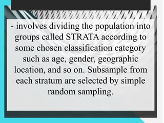 Sampling and sampling distributions | PPTX