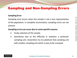 Sampling and sampling distribution tttt | PDF