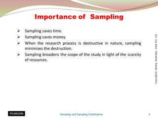 Sampling and sampling distribution tttt | PDF