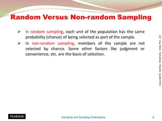 Sampling and sampling distribution tttt | PDF