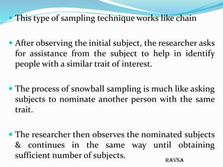 Sampling and sampling process | PDF