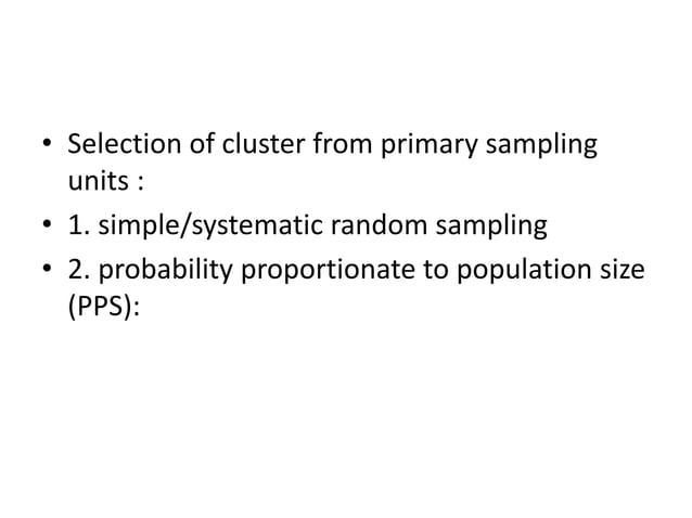 Sampling and sampling technique | PPTX