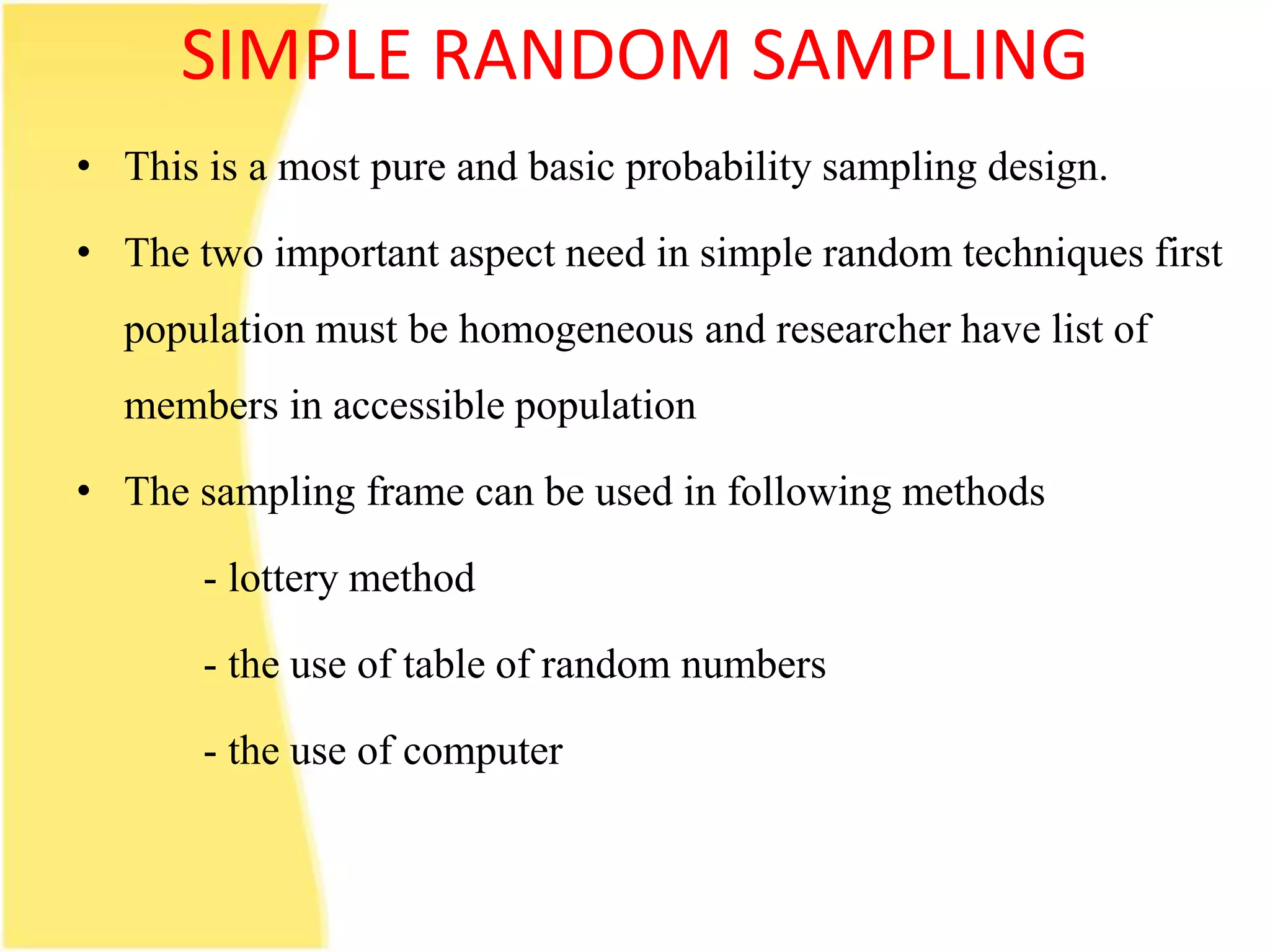Sampling and sampling techniques PPT | PPTX