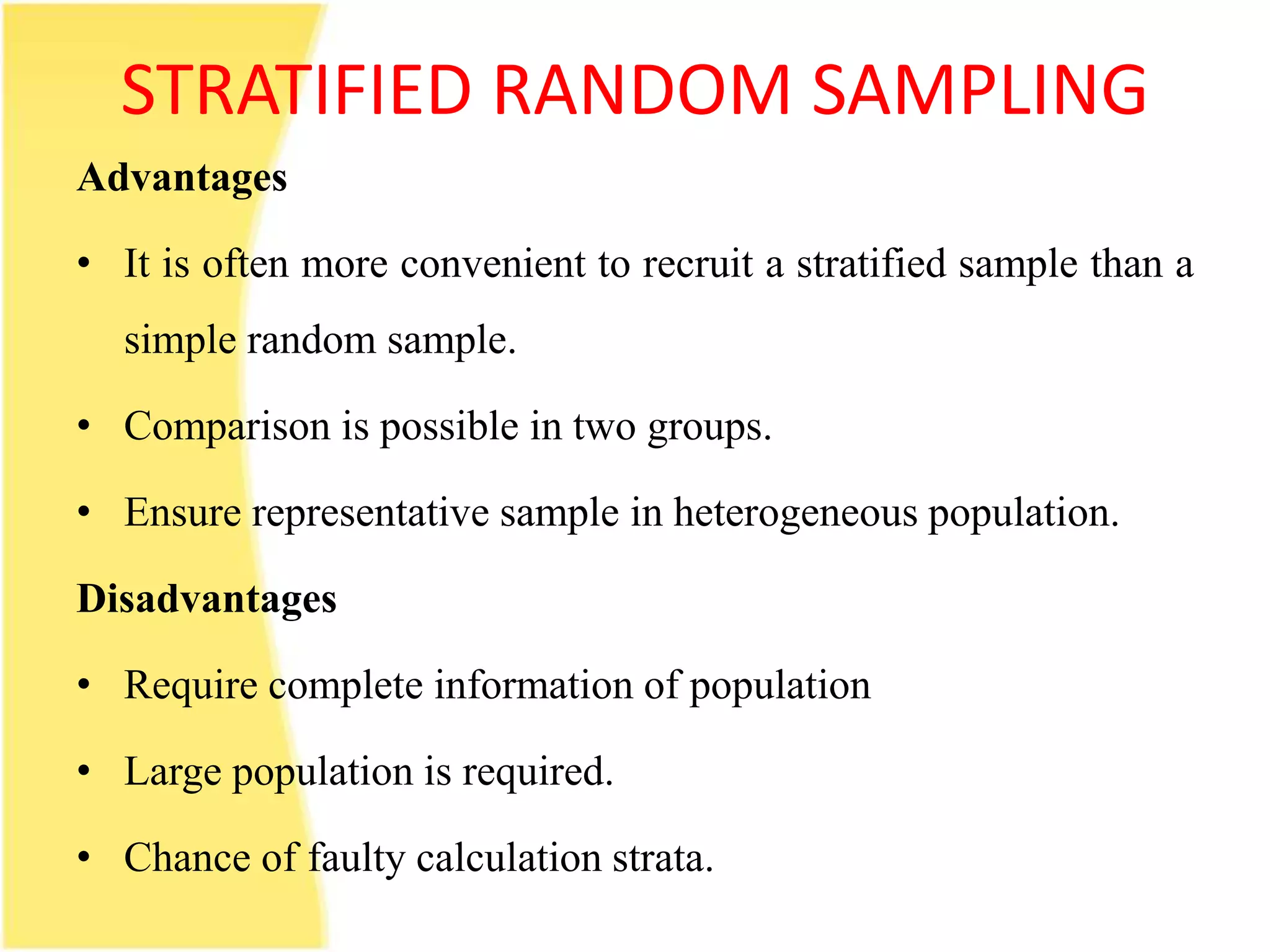Sampling and sampling techniques PPT | PPTX | Physics | Science