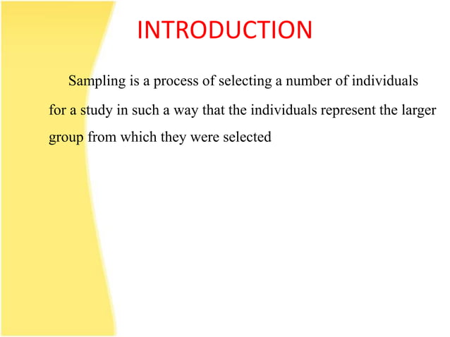Sampling and sampling techniques PPT | PPTX | Physics | Science
