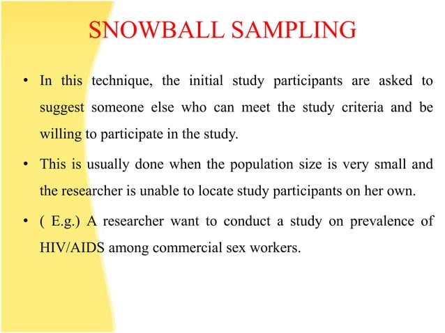 Sampling and sampling techniques PPT | PPTX Sampling and sampling techniques PPT | PPTX